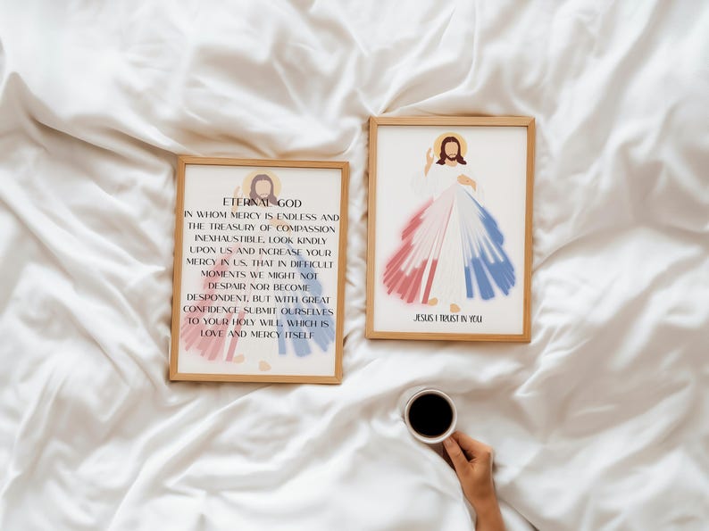 Divine Mercy Prayer Eternal God in Whom Mercy is Endless Print Instant ...