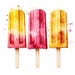 Rainbow Popsicles Clipart, Set of 12 PNG Bundle, 300 DPI Clip Art ...