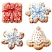 Sugar Cookie Clipart, Set of 22 PNG Bundle, 300 DPI Clip Art, Winter ...