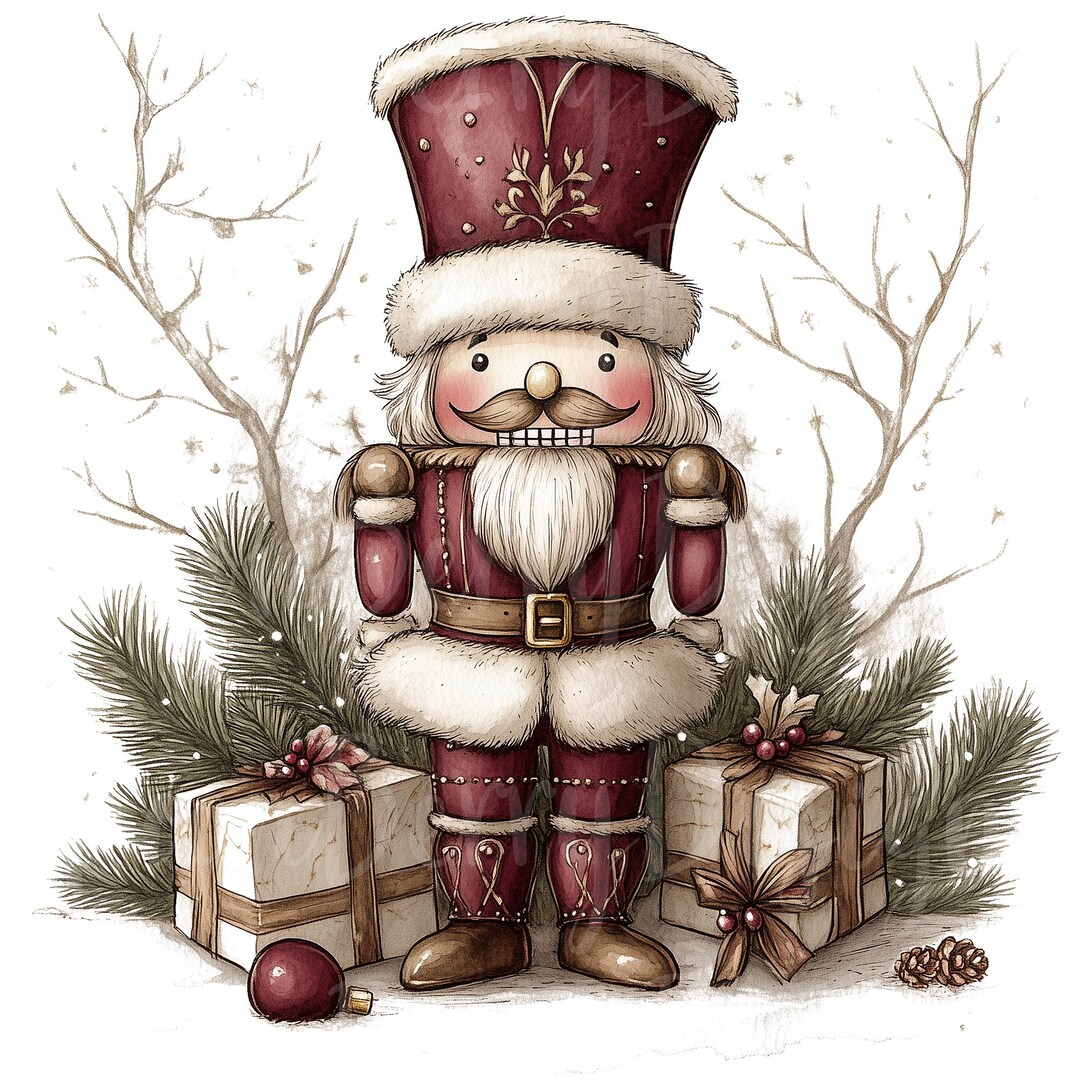 Nutcracker Clipart, Set of 16 PNG Bundle, 300 DPI Clip Art, Cute ...