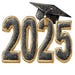 Graduation 2025 Clipart, Set of 15 PNG Bundle, 300 DPI Watercolor Clip ...