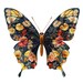 Butterfly Clipart, Set of 10 PNG Bundle, 300 DPI Clip Art, Floral Wing ...