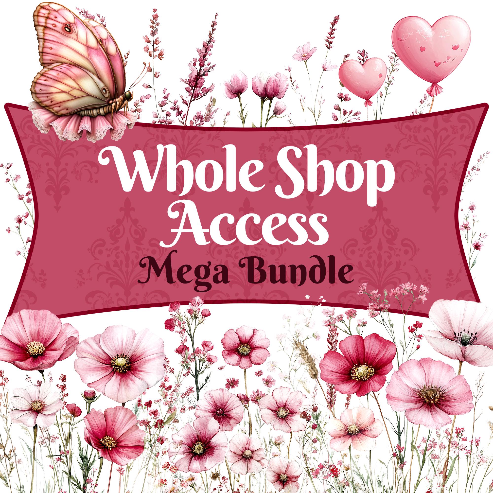 Whole Shop MEGA Clipart Bundle - All Current and Future Designs ...