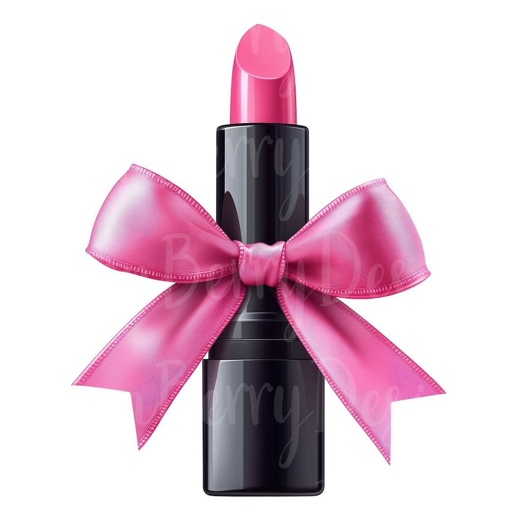 Lipstick Clipart, Set of 11 PNG Bundle, Watercolor Clip Art for Women ...