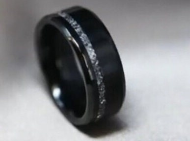 The Black Ice Ring - Etsy