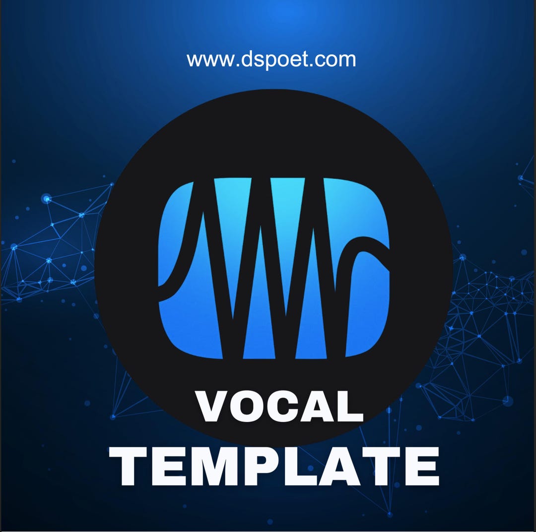 Presonus Studio One Vocal Template - Etsy
