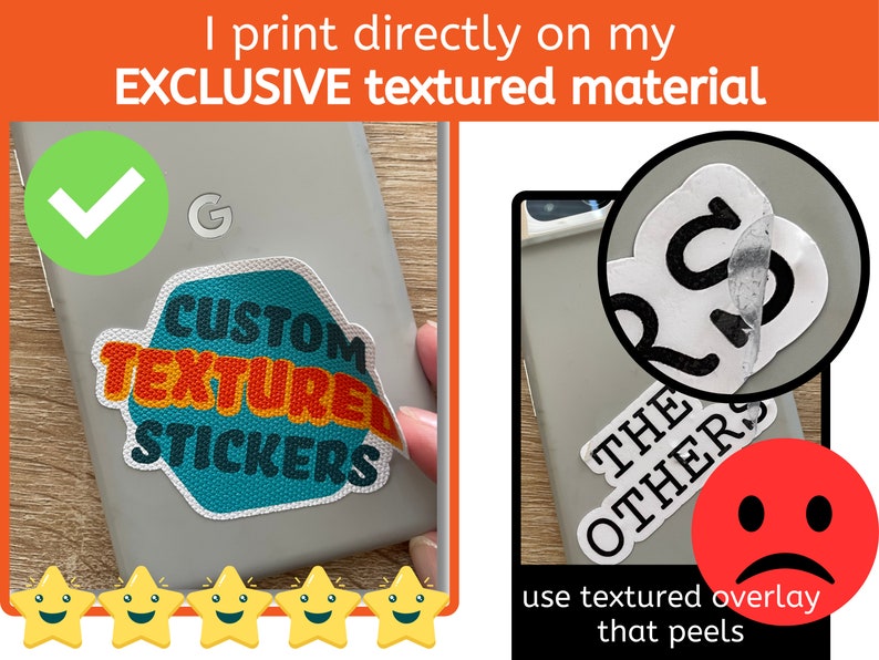 Five Senses Ground Tool - Custom Textured Sensory Stickers - With Your ...