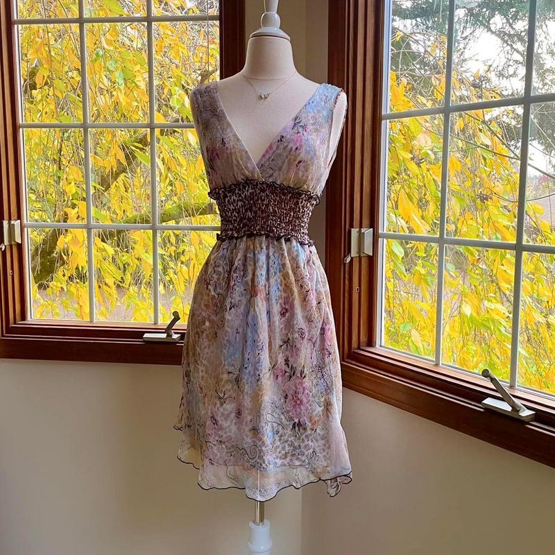 Leopard Print Mini Dress Etsy