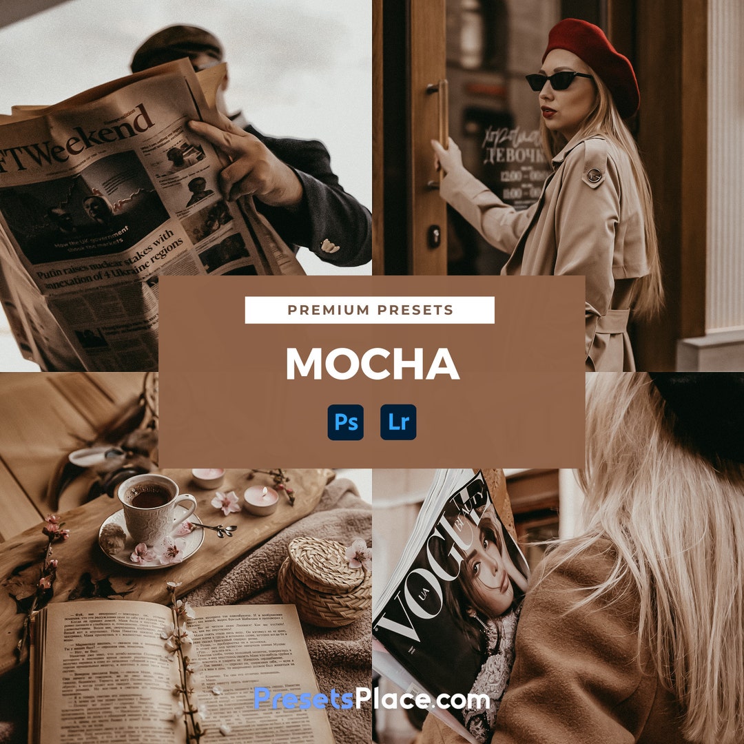 Mocha Preset - Mobile & Desktop Preset - Brown Influencer Preset Filter ...