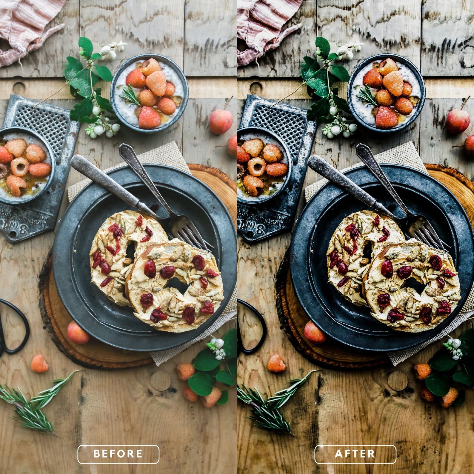 Dark Food Presets - Mobile & Desktop Moody Food Preset, Dark, Mood ...