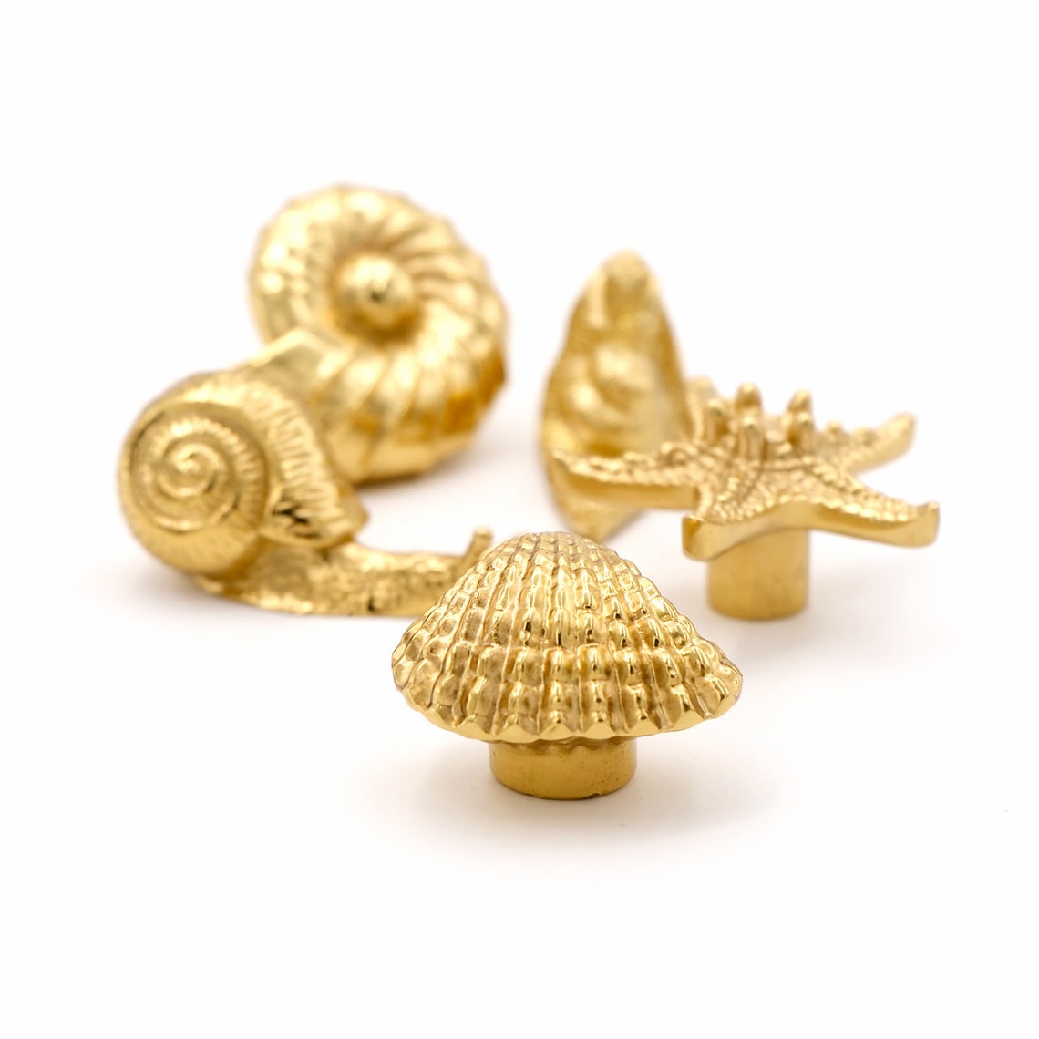 Whimsical Dresser Knobs Brass Dresser Knobs Nautical Decorative Knobs Gold Dresser Knobs ...