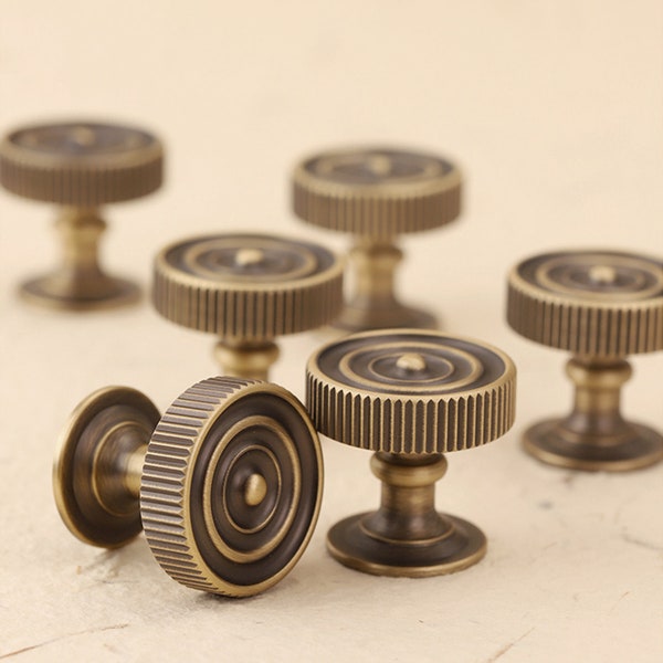 Antique Gold Knobs - Etsy UK
