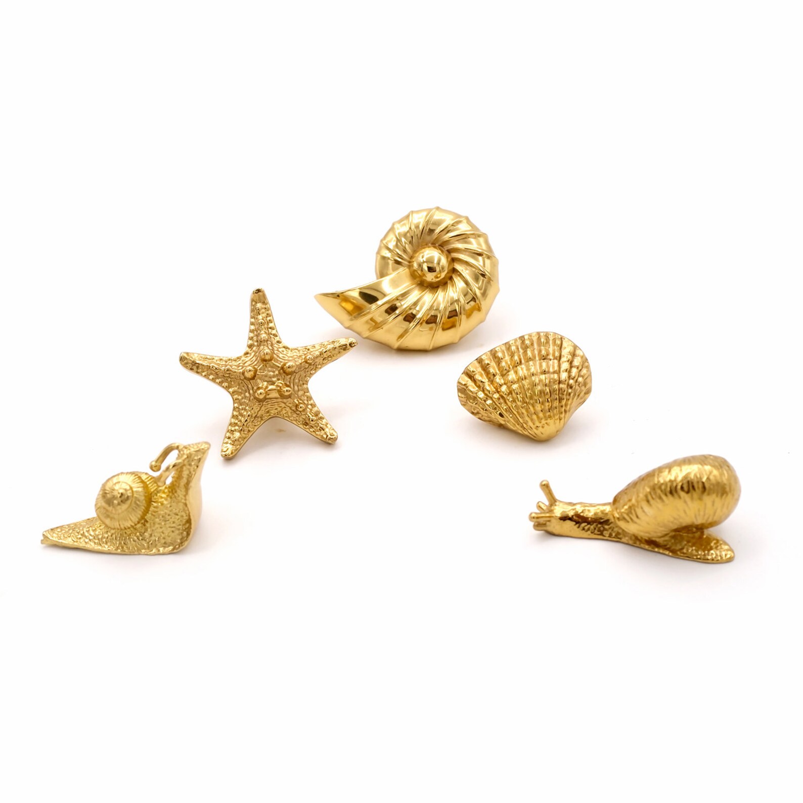 Whimsical Dresser Knobs Brass Dresser Knobs Nautical Decorative Knobs Gold Dresser Knobs ...