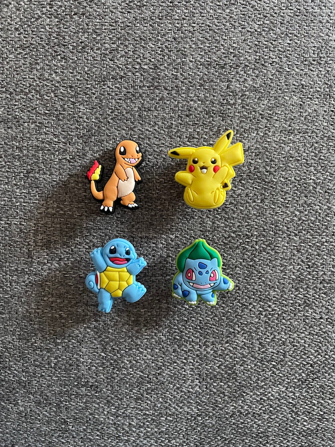 POKEMON STARTER SET 4 Croc Charms - Etsy Australia