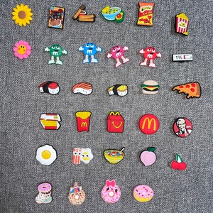 Food and Drink Jibbitz - Etsy Australia