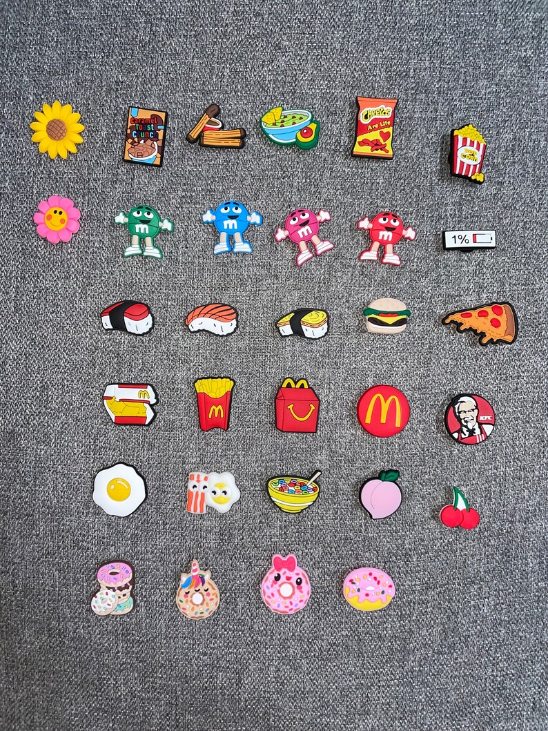 Food and Drink Jibbitz - Etsy Australia