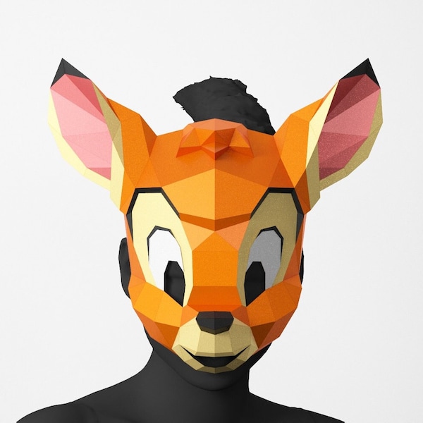 Therian Deer Mask - Etsy