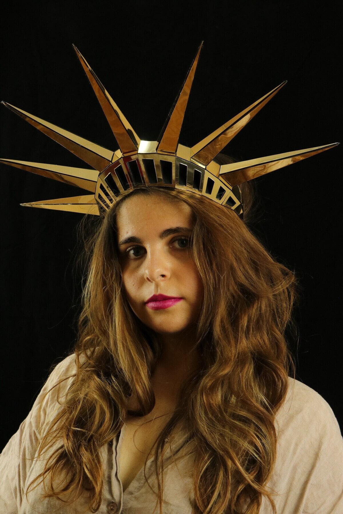 Crown of the Statue of Liberty, A4 PDF Template - Etsy