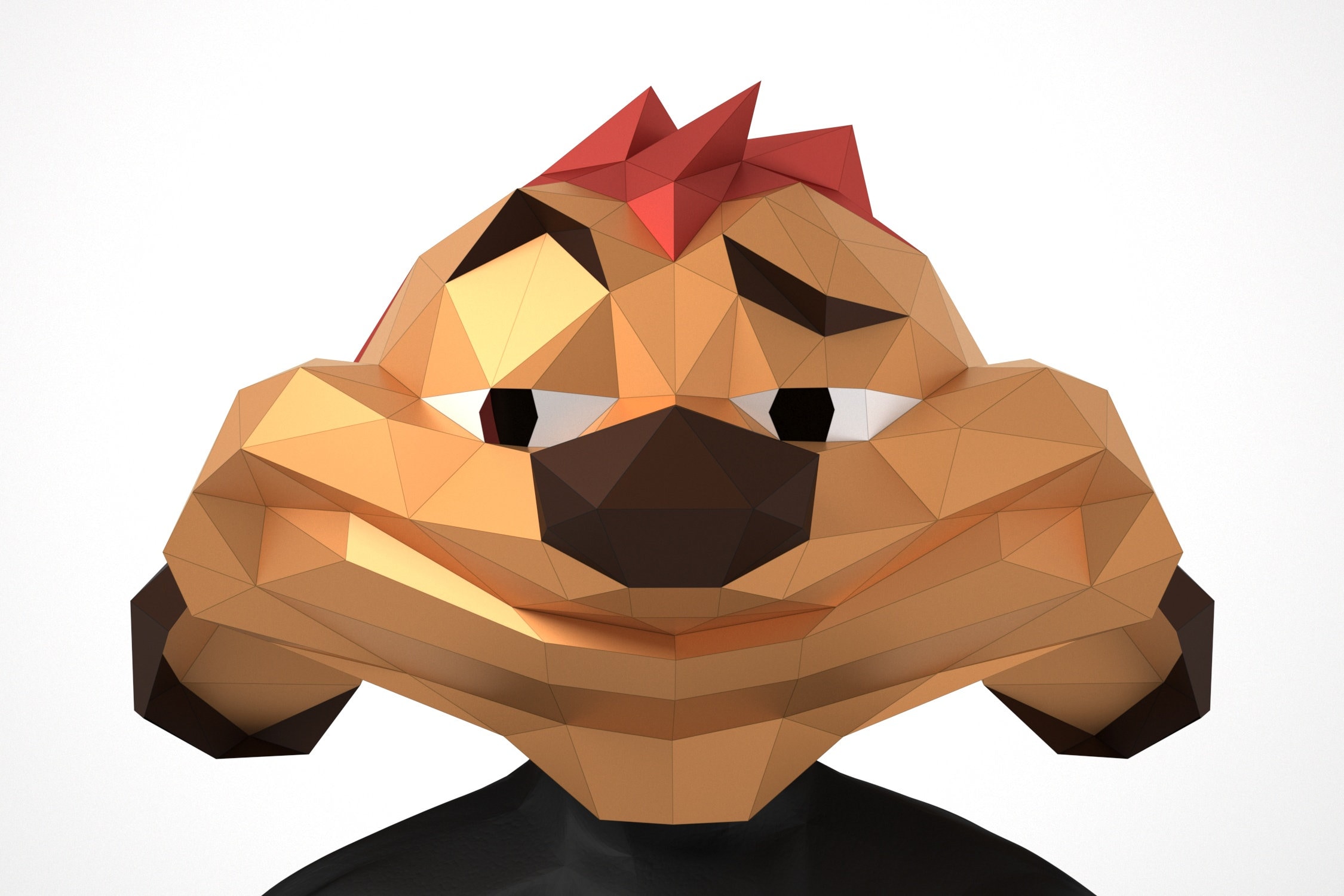 Meerkat Mask in Cartoon Style, Template for Making Your Favorite Mask ...