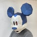 3D Mouse Mask Template: DIY Papercraft Cosplay (PDF) - Etsy