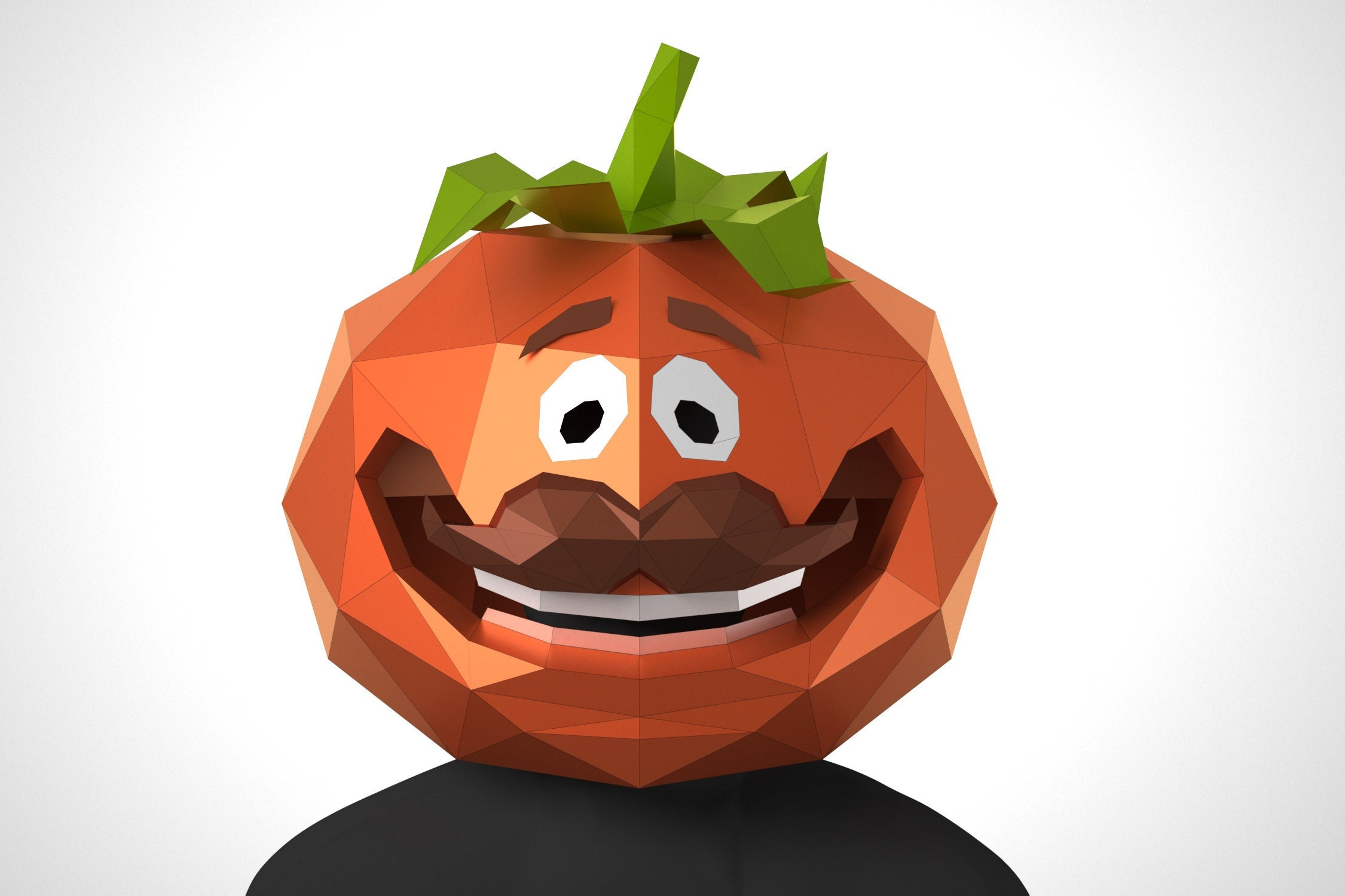 Tomato Mask, Template for Making Your Favorite Mask From the Popular ...