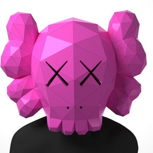 Skull Mask, Template for Making Your Favorite Mask From the Popular ...
