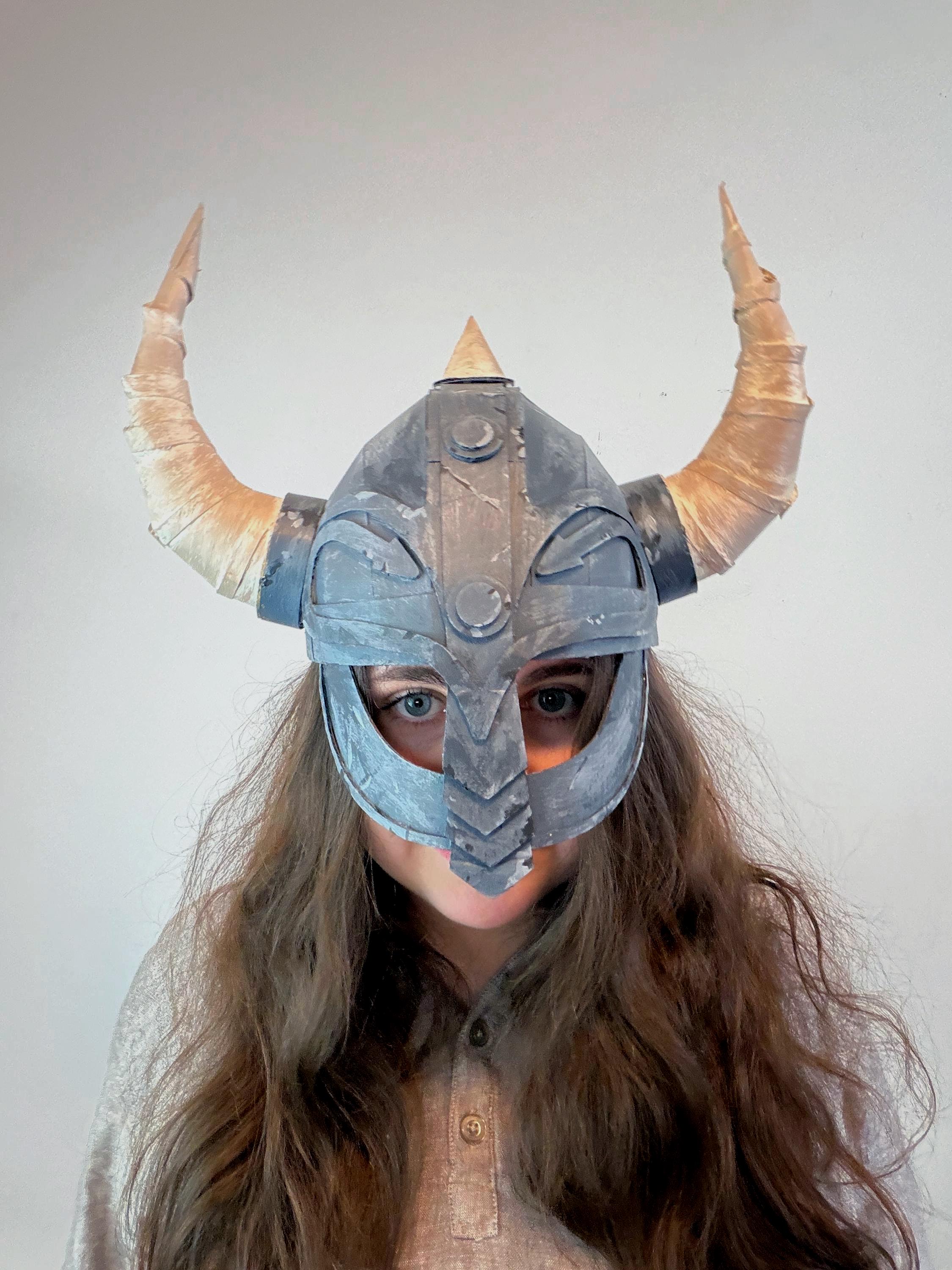 Viking Helmet — DIY Papercraft Template • Cardstock or EVA Foam • Ready ...
