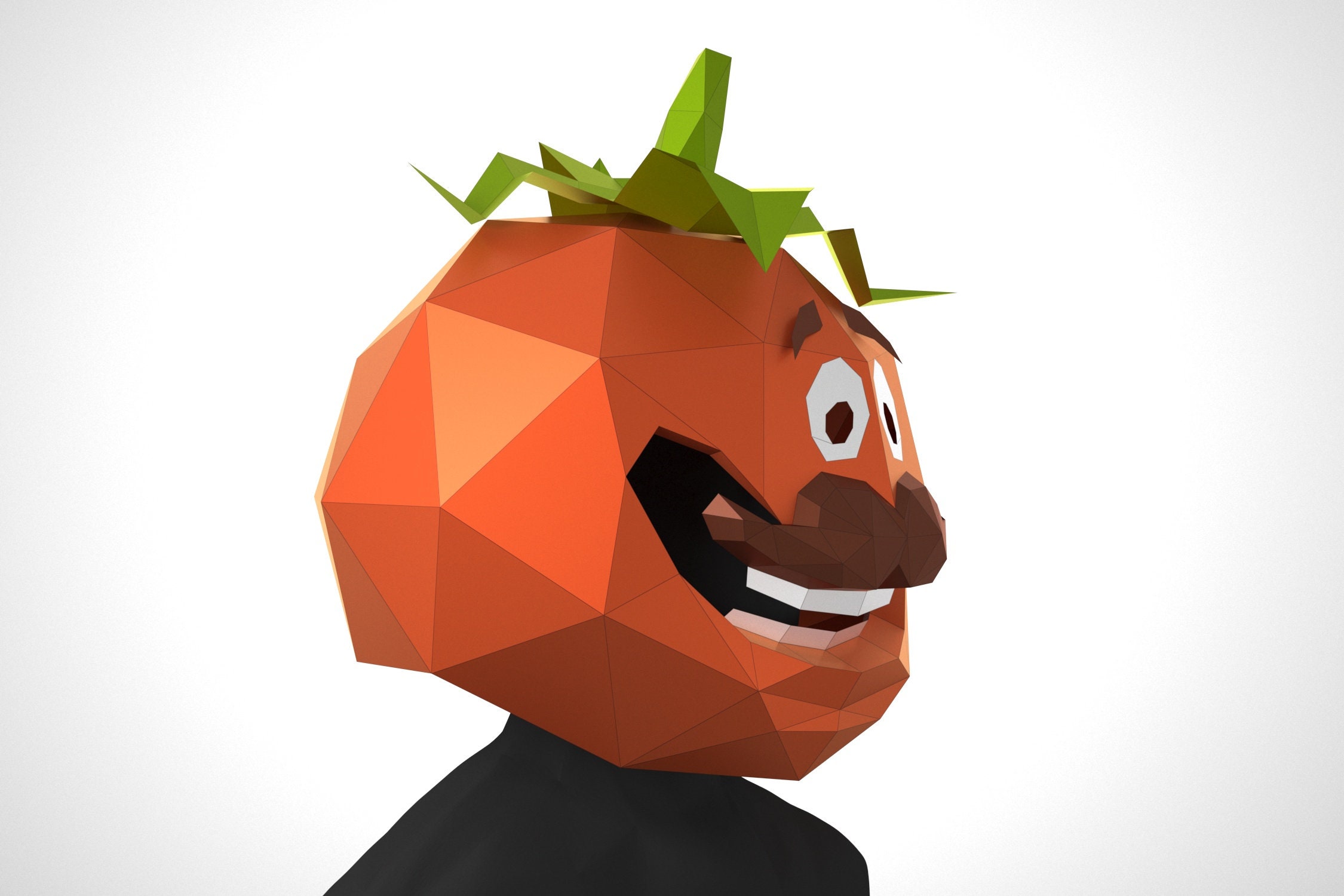 Tomato Mask, Template for Making Your Favorite Mask From the Popular ...