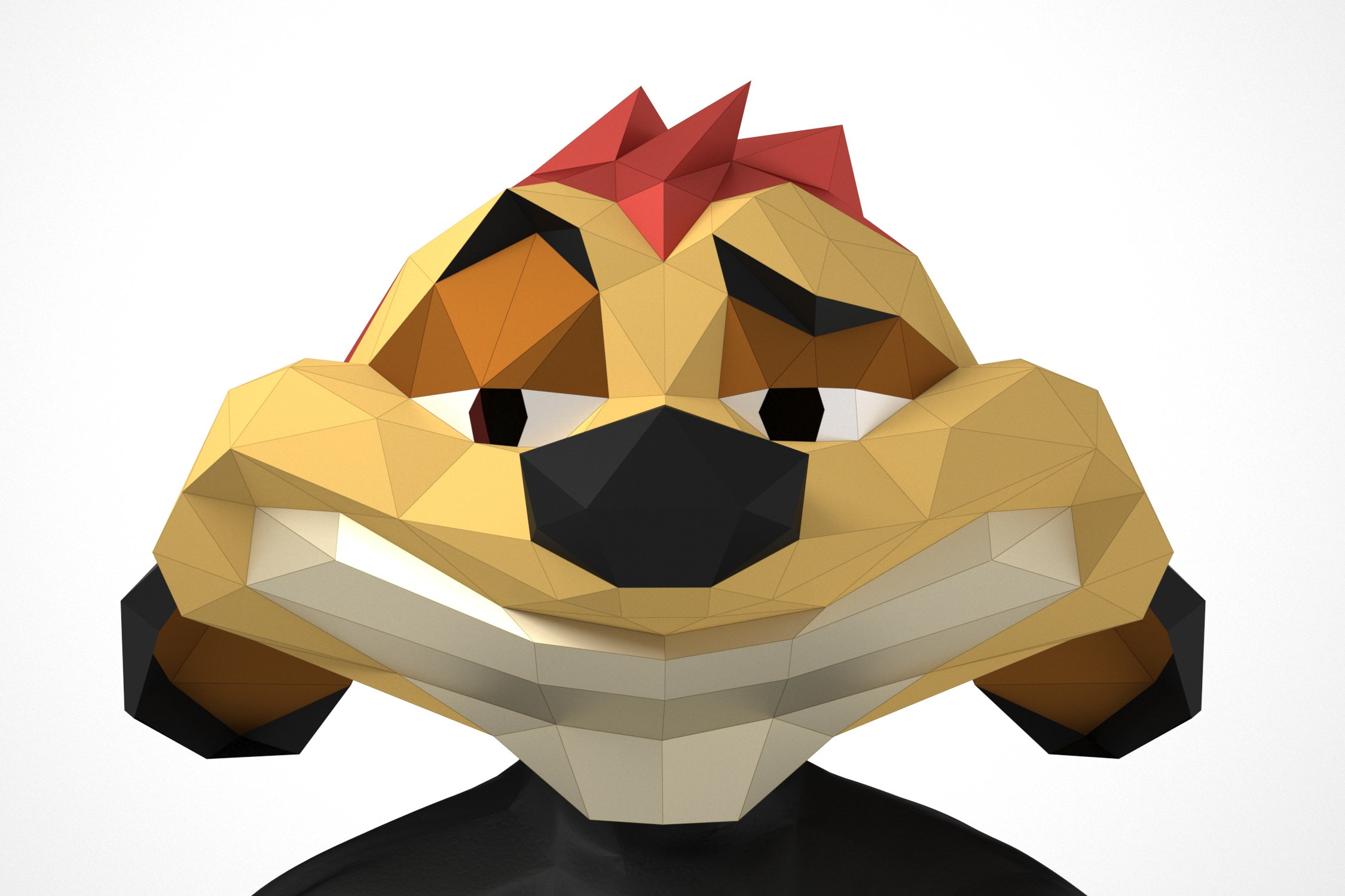 Meerkat Mask in Cartoon Style, Template for Making Your Favorite Mask ...