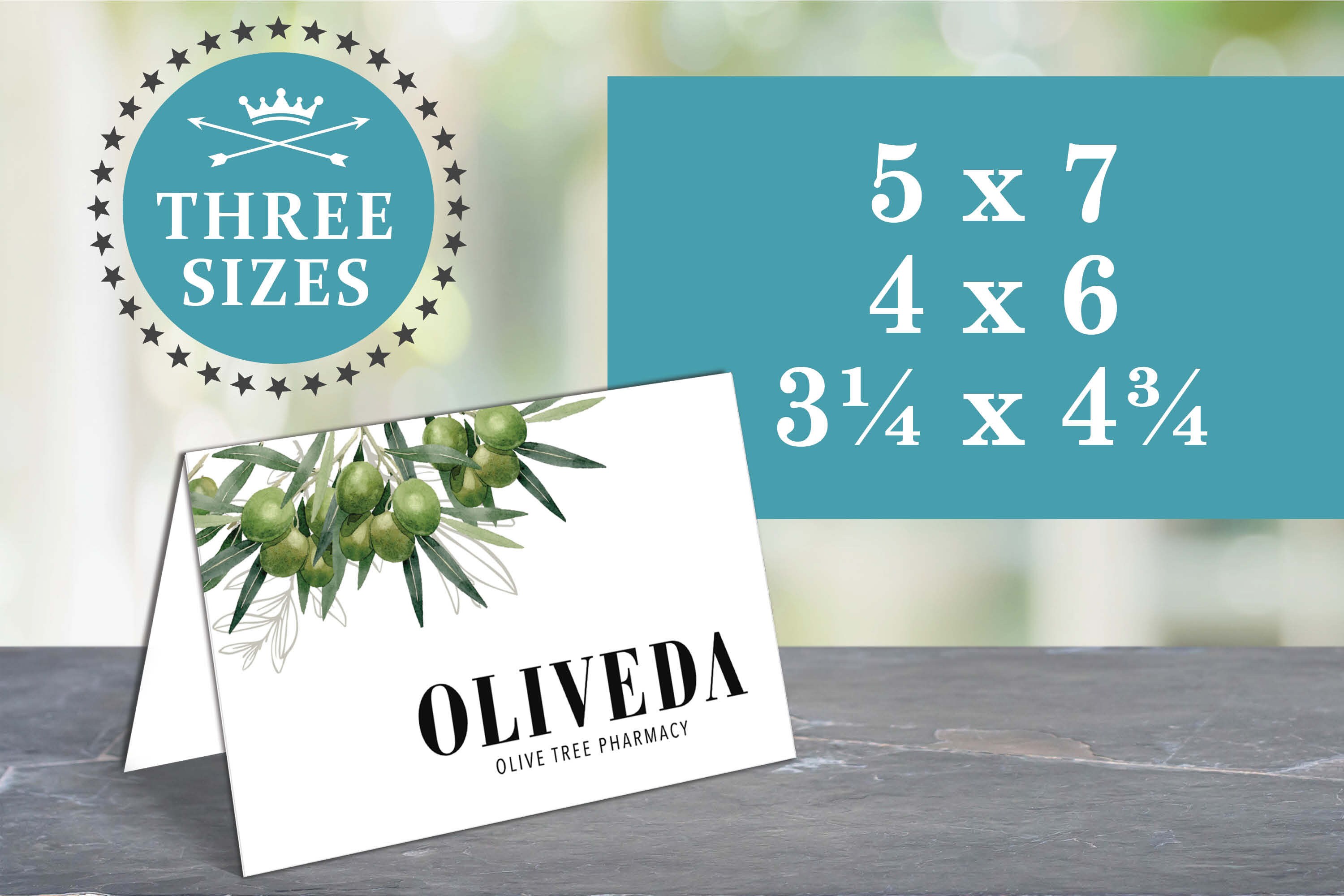 Oliveda Note Card Digital Printable Card | Printable Card | Digital ...