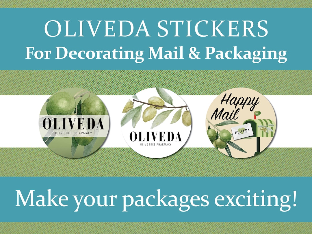 Oliveda Stickers for Mailing and Package Decor | OTP Stickers | Oliveda ...