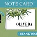 Oliveda Note Card Digital Printable Card | Printable Card | Digital ...