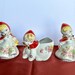Vintage 1940s Hull Pottery Little Red Riding Hood Salt Pepper Shaker ...