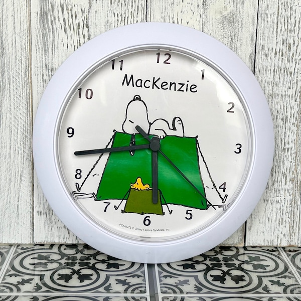 Snoopy Clocks - Etsy