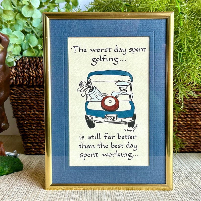 Golf Calligraphy - Etsy