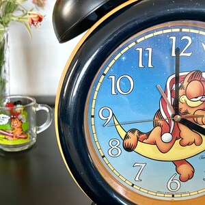1978 Vintage Garfield Cat Alarm Clock by Sunbeam, 10" W X 5" D X 14"h ...