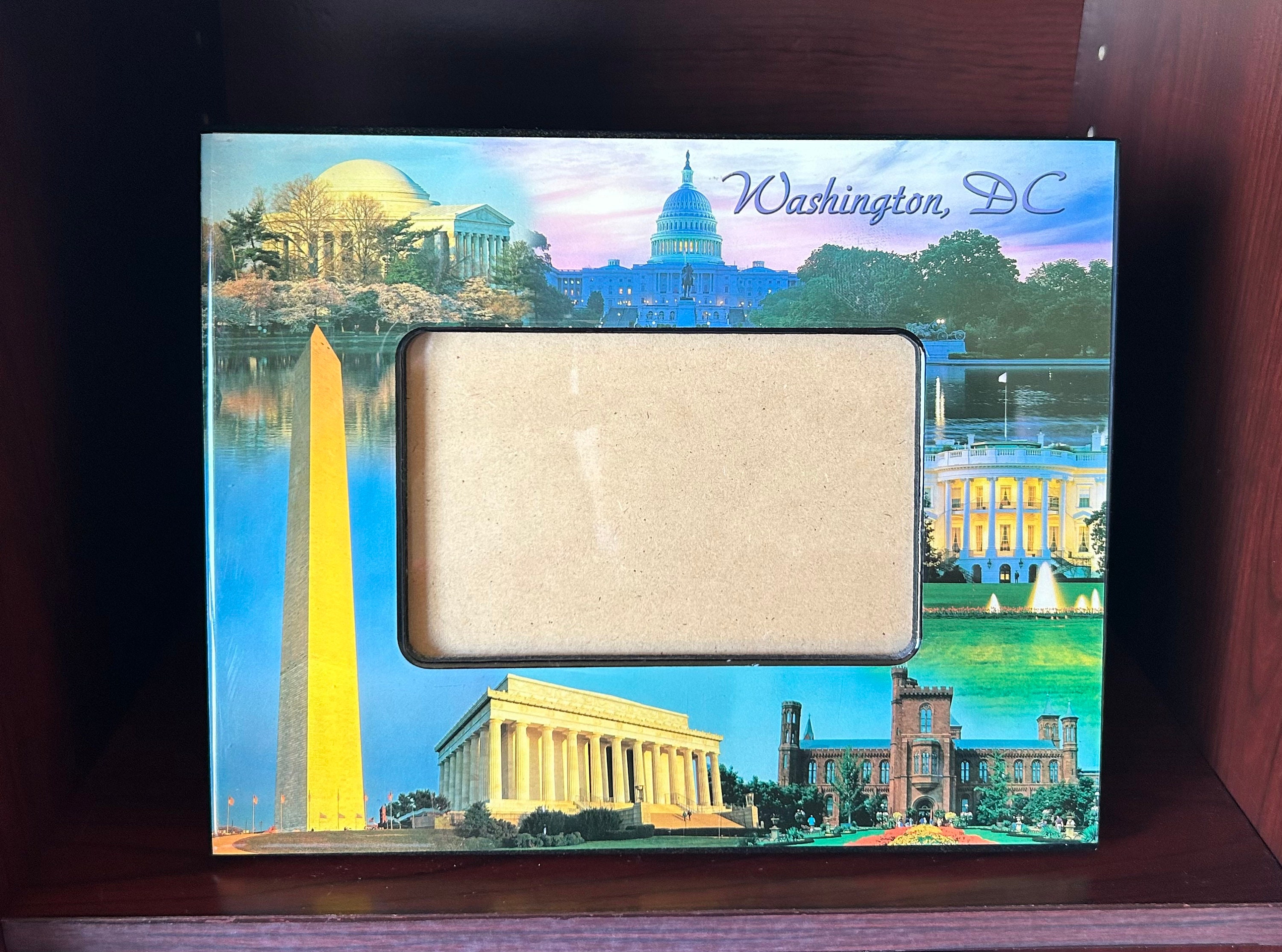 Vintage Washington DC Monuments Photo Frame 10 X - Etsy