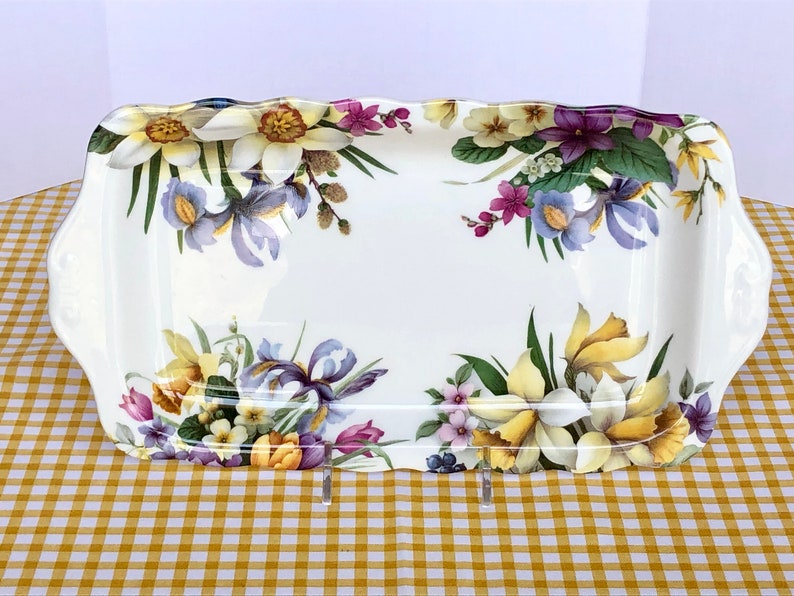 Set of Vintage 2 P.S. Fine Bone China Tray and 1 Creamer, 1 Chinacraft ...