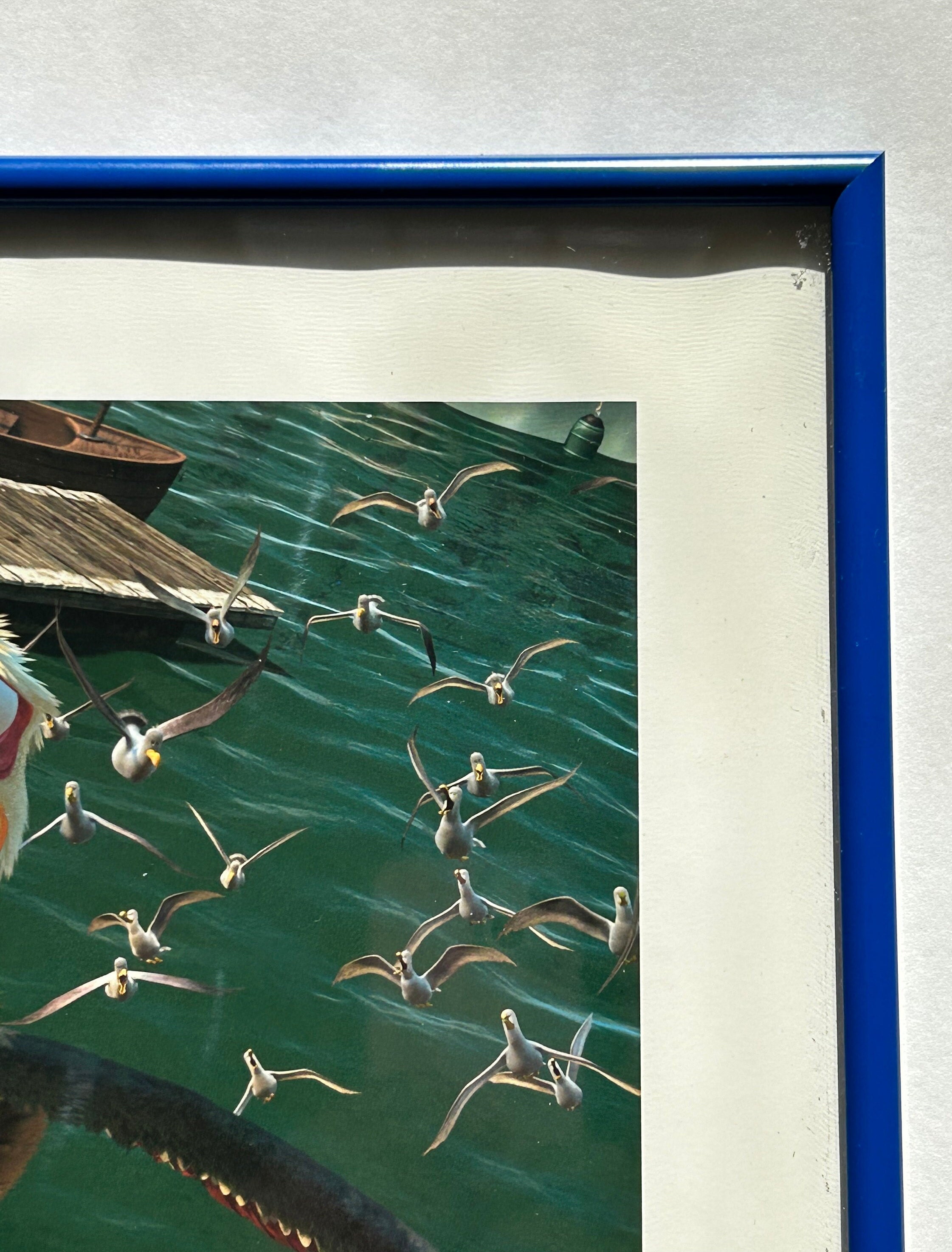 Finding Nemo Framed Nigel Escape Disney Commemorative Photo 10 - Etsy