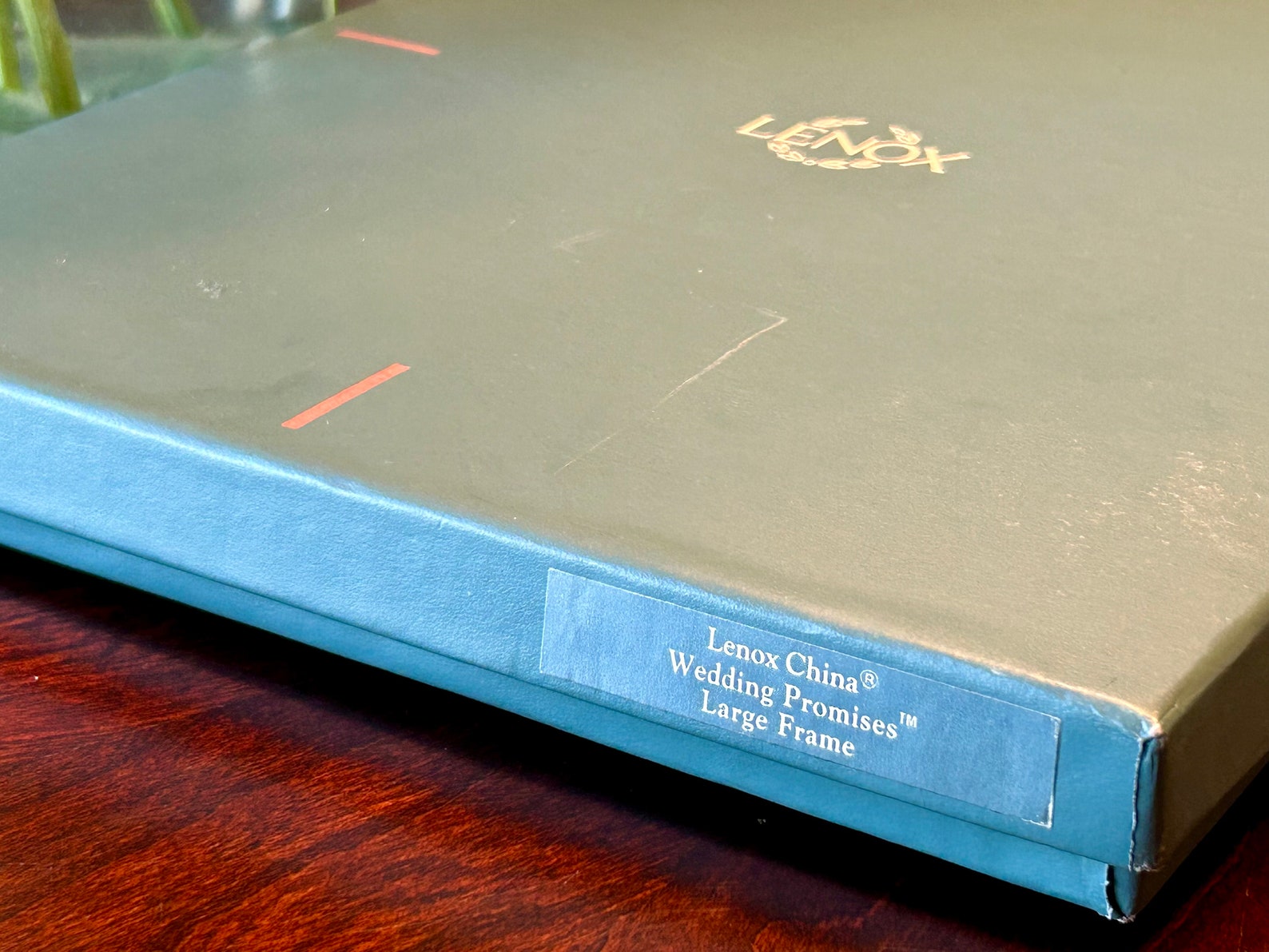 Vintage Lenox Wedding Promises Collection Ivory Porcelain Large Photo ...