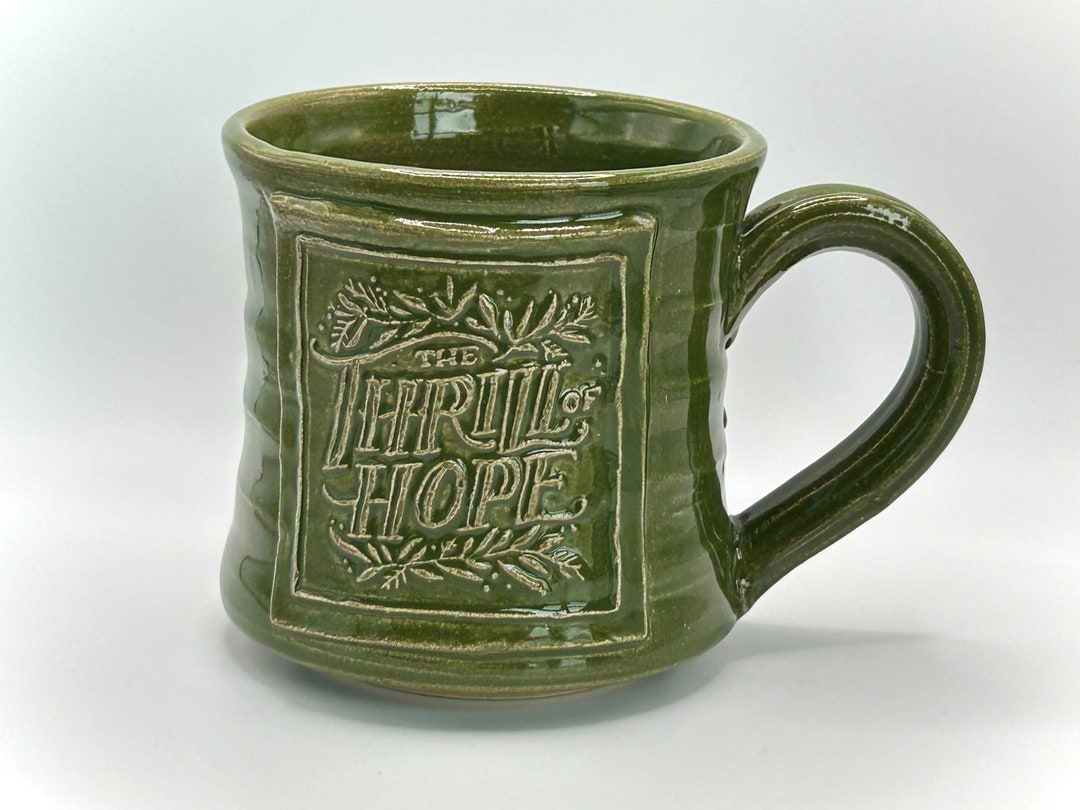 Black Oak Art "the Thrill of Hope" Coffee/tea Mug Hand Thrown in Waco ...