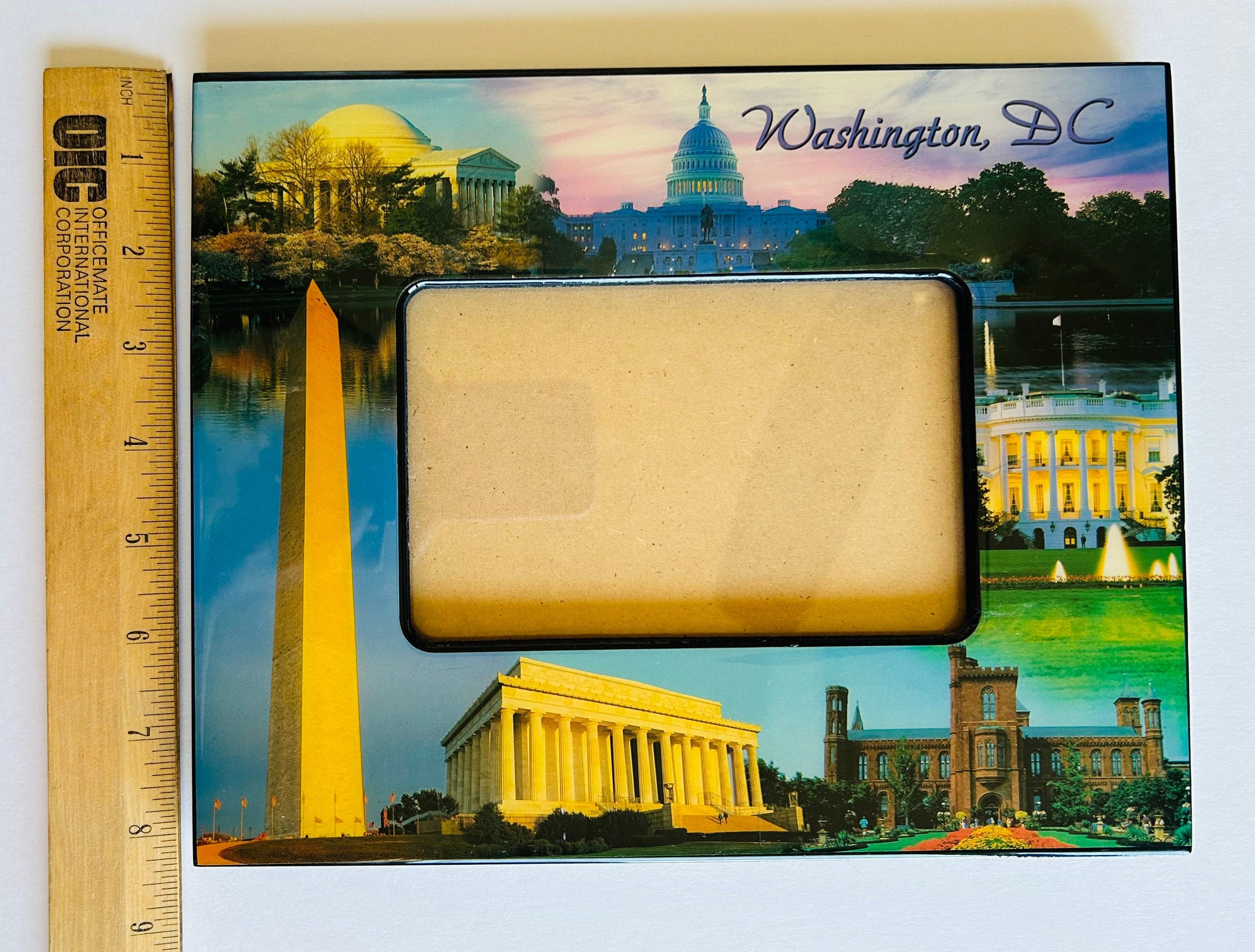 Vintage Washington DC Monuments Photo Frame 10 X - Etsy