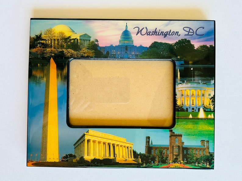 Vintage Washington DC Monuments Photo Frame 10 X - Etsy