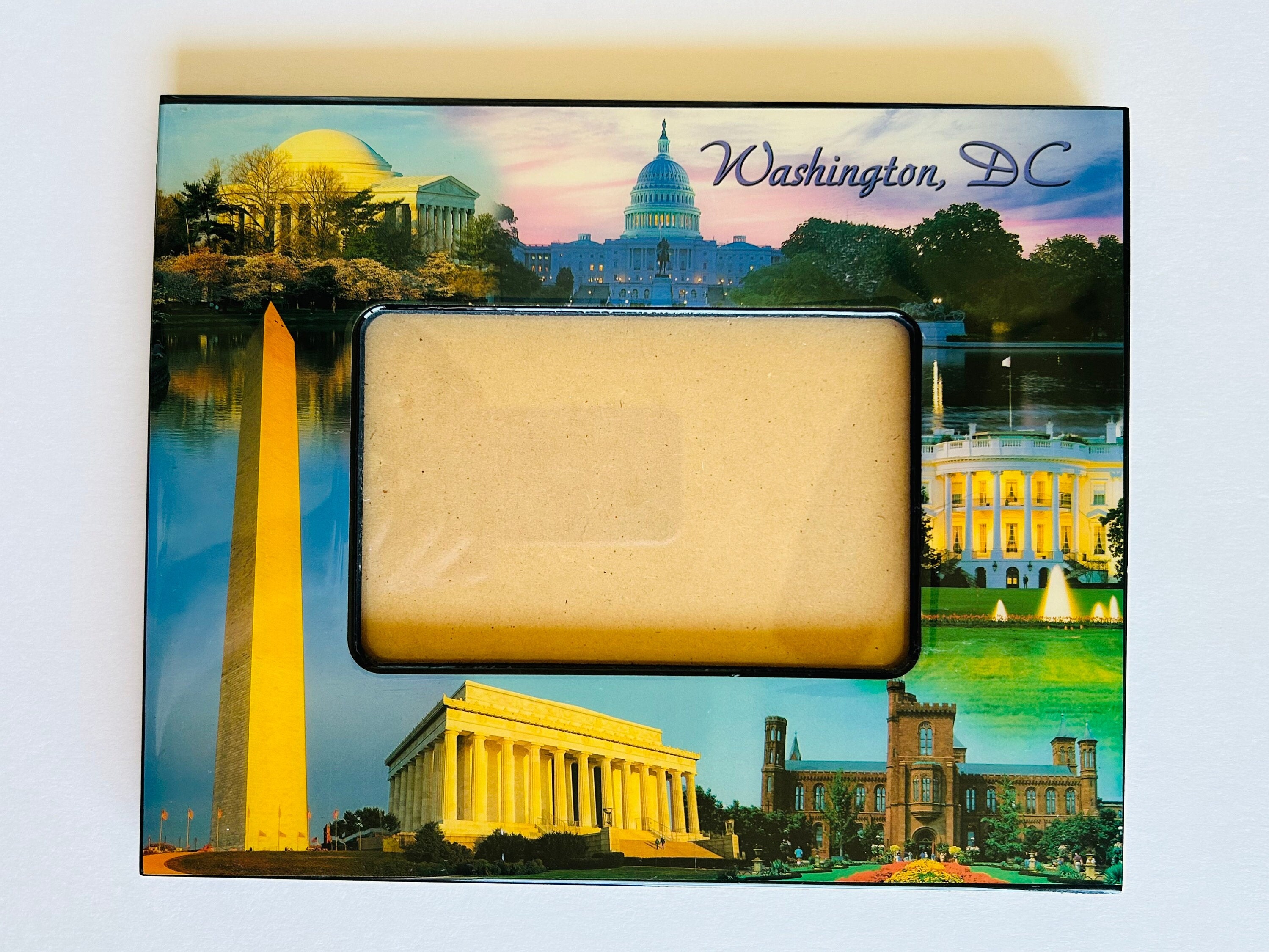 Vintage Washington DC Monuments Photo Frame 10 X - Etsy