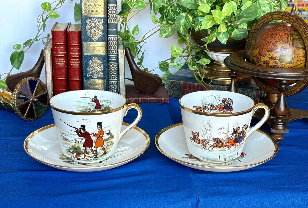Rare Vintage HAMMERSLEY & Co. Extra Large Bone China Cup and Saucer ...
