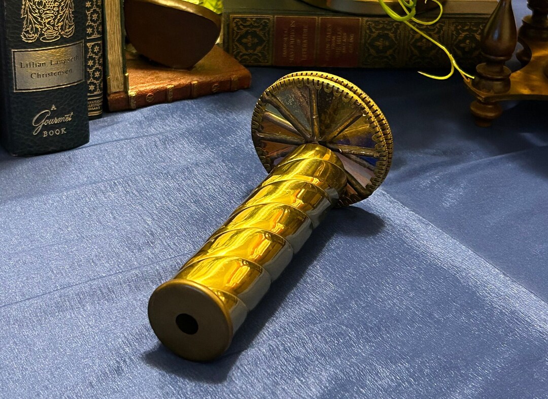 Vintage Finish Brass Double Spinning Wheel Kaleidoscope 6 3/4 - Etsy