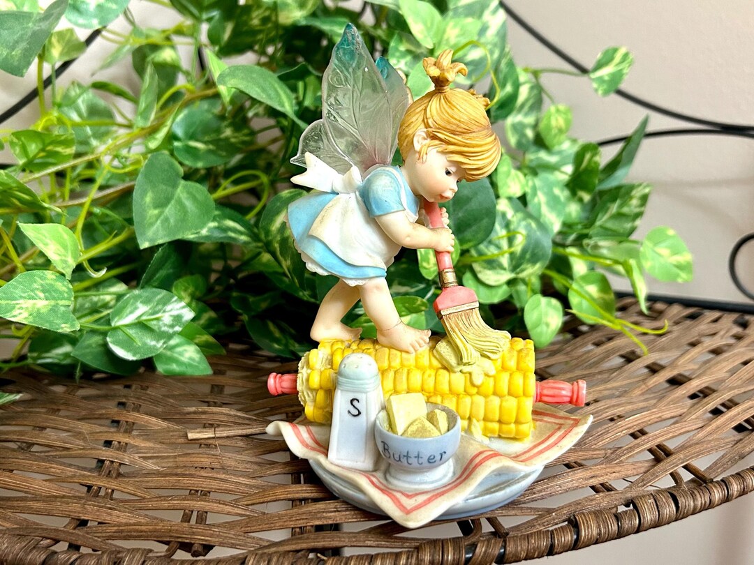 ENESCO My Little Kitchen Fairies corn-on-the-cob Fairie 2005 G.G ...