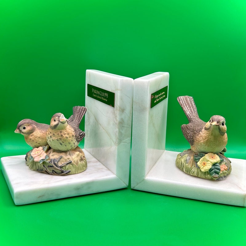 Marble Bookends - Etsy