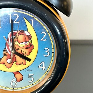 1978 Vintage Garfield Cat Alarm Clock by Sunbeam, 10" W X 5" D X 14"h ...