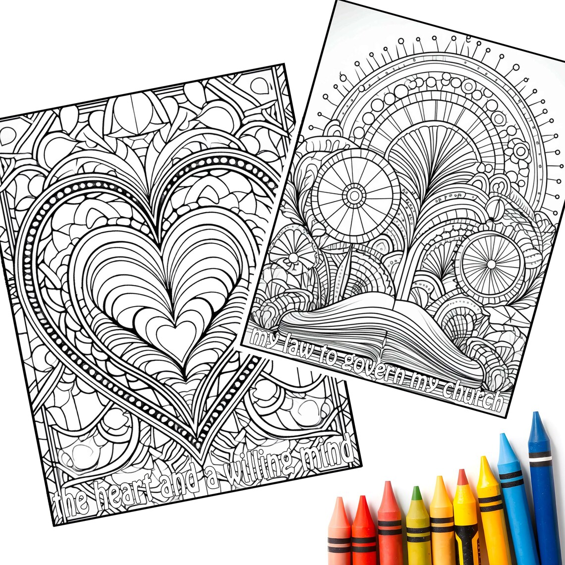 Come Follow Me Coloring Packet for Adults/older Kids | LDS Printable ...